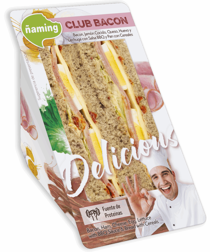 Sándwich Delicious Club | Ñaming